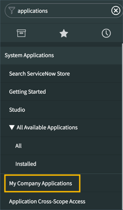 Creating an Application | ServiceNow Developers