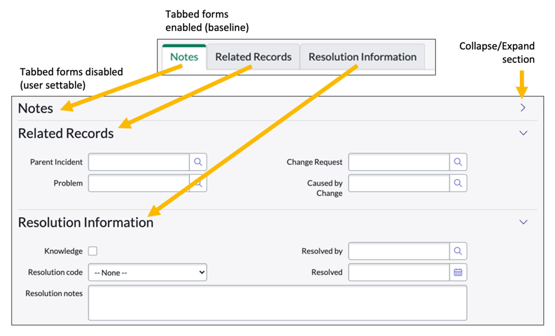 Views and Sections | ServiceNow Developers