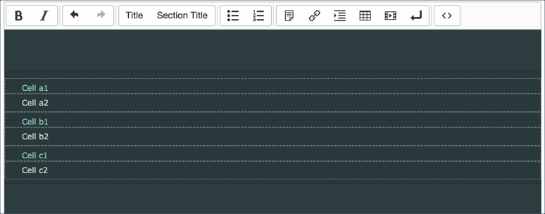 Notes, Related Information, and Tables | ServiceNow Developers