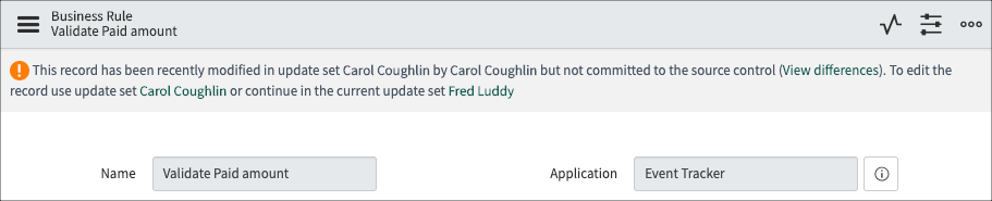 Resolving Conflicts | ServiceNow Developers