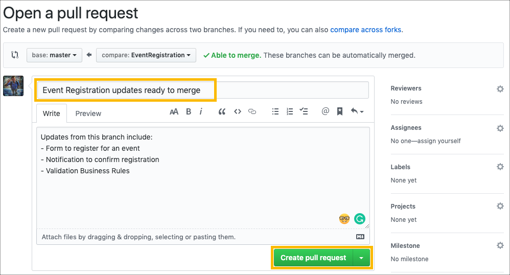 Merging Changes | ServiceNow Developers