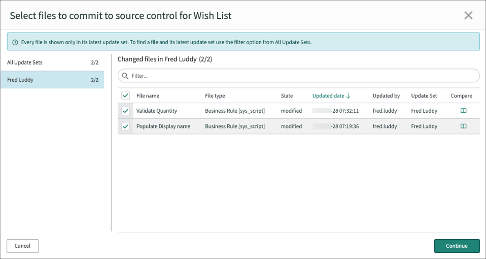 Exercise: Avoid Conflicts | ServiceNow Developers