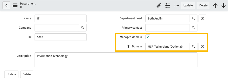 Domain Assignment | ServiceNow Developers