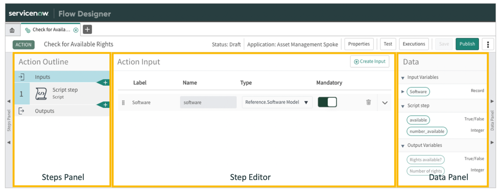 Adding Steps | ServiceNow Developers