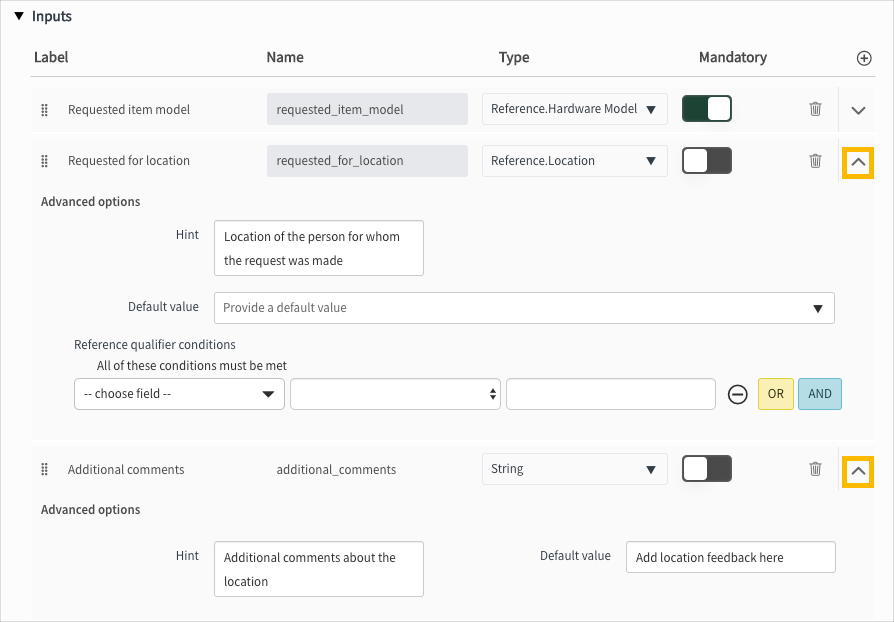Adding Subflow Inputs | ServiceNow Developers