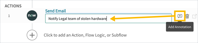 Adding Actions to a Flow | ServiceNow Developers