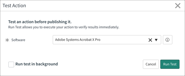 Testing Actions | ServiceNow Developers