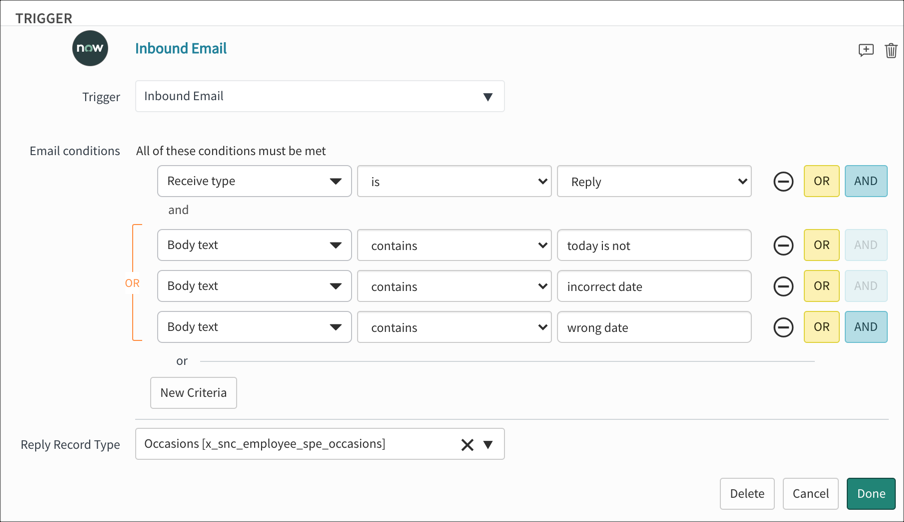 Creating Inbound Email Flows | ServiceNow Developers