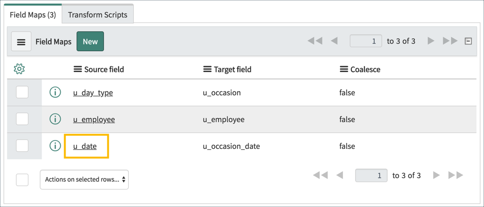 Import a Date Field | ServiceNow Developers
