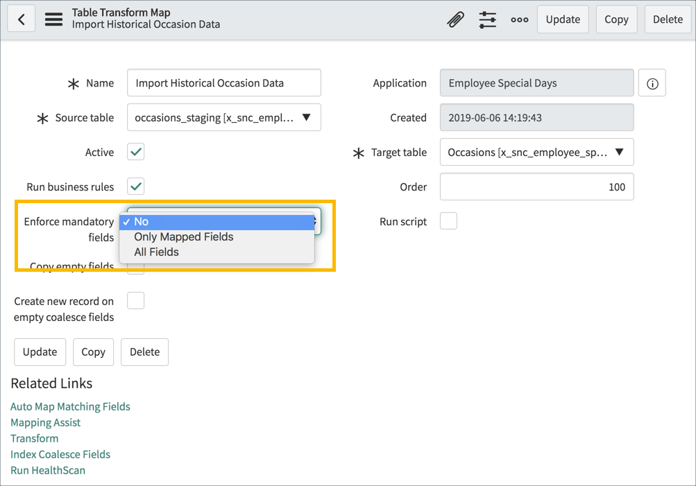 Verify the Data Integrity | ServiceNow Developers