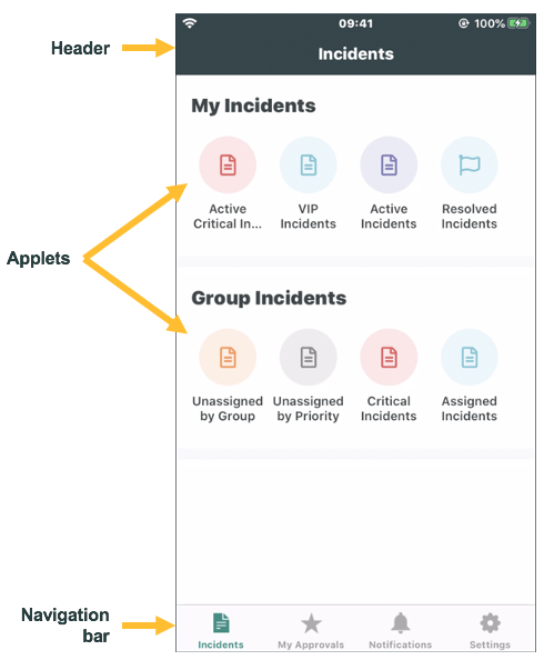 ServiceNow Agent Mobile Application User Interface Anatomy | ServiceNow Developers