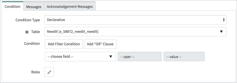 Exercise: Actions | ServiceNow Developers