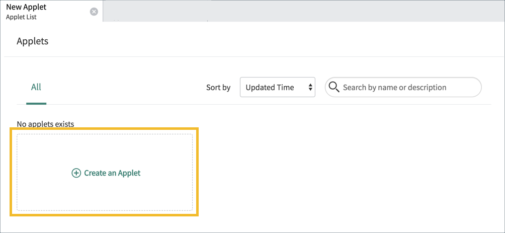 Creating Applets | ServiceNow Developers