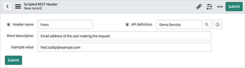 Request Headers and Query Parameters | ServiceNow Developers