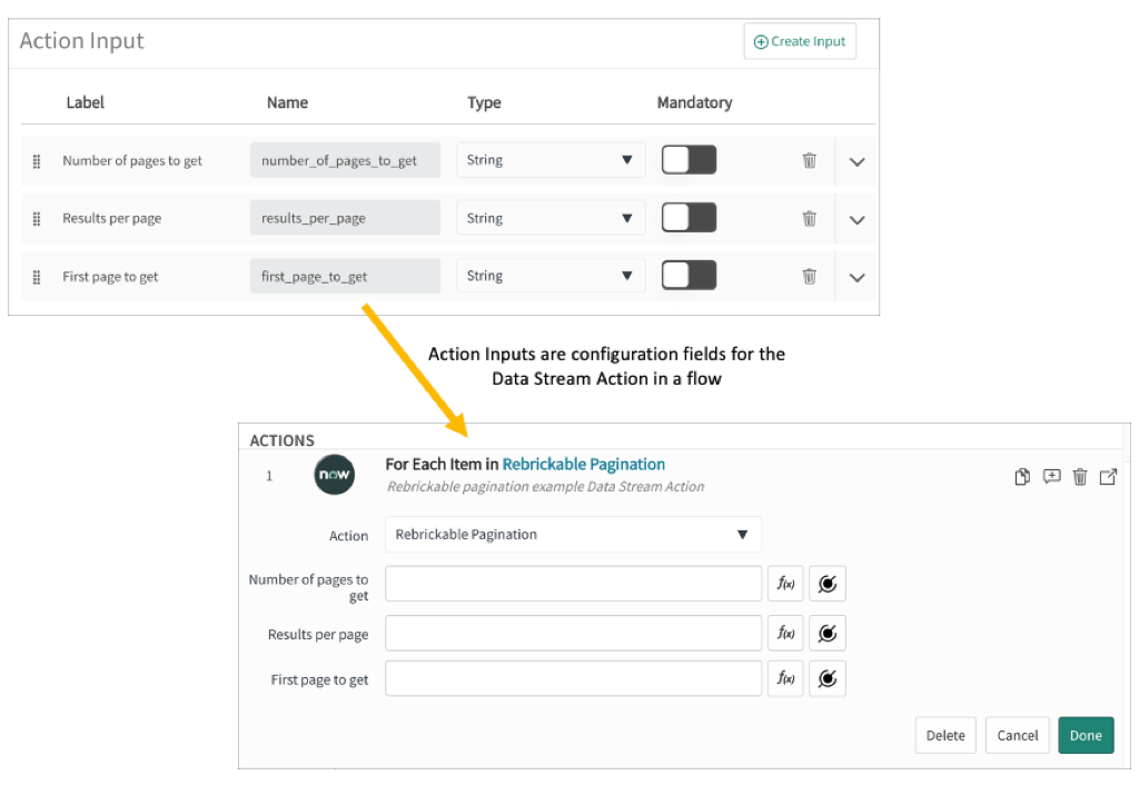 Action Inputs and Outputs | ServiceNow Developers