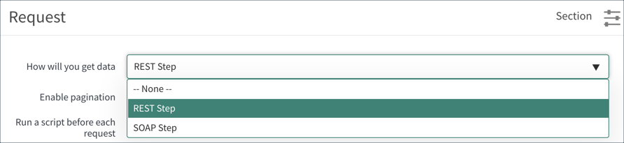 Request: REST Step | ServiceNow Developers