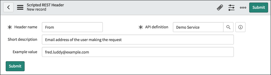 Request Headers and Query Parameters | ServiceNow Developers