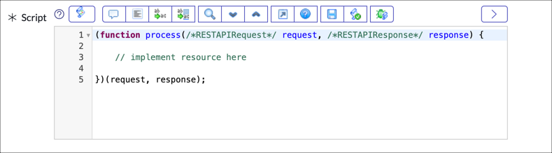Resource Script | ServiceNow Developers