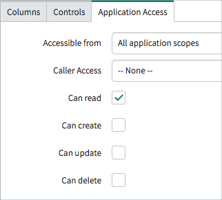 Exercise: Application Access | ServiceNow Developers