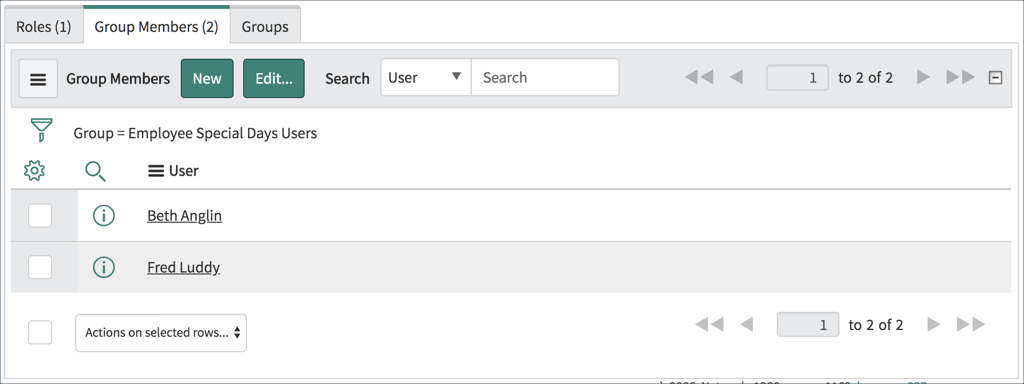 Groups | ServiceNow Developers