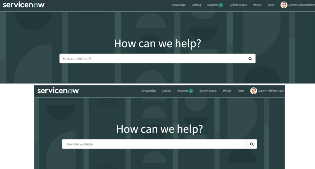 Fixed vs. Fluid Containers | ServiceNow Developers