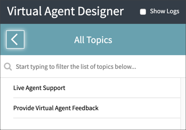 Exercise: Use Virtual Agent | ServiceNow Developers