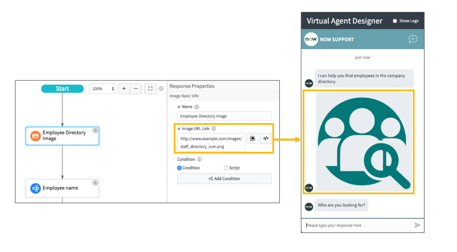 Responding to User Input | ServiceNow Developers