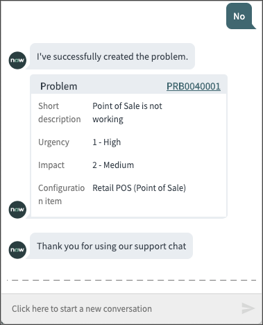 Exercise: Use Virtual Agent | ServiceNow Developers