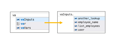 Using Input Variables | ServiceNow Developers