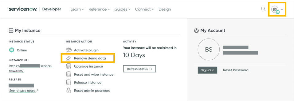 Managing Your PDI | ServiceNow Developers