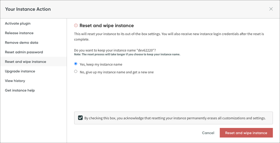 Managing Your PDI | ServiceNow Developers